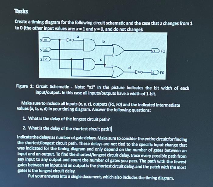 Solved Create a timing diagram for the following circult | Chegg.com