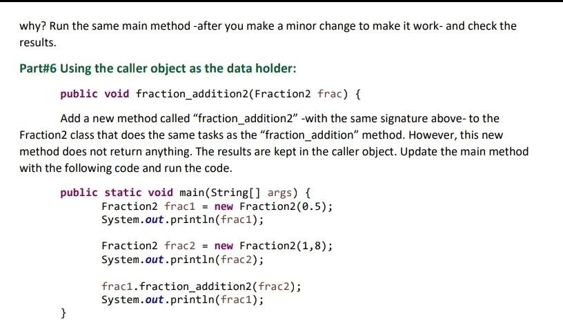Solved Part\#4 Using OOP: You saw in the last part that you | Chegg.com