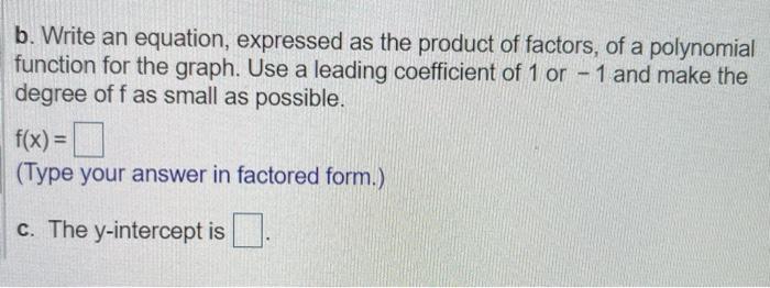 Solved a. List the zeros whose multiplicity is even. | Chegg.com
