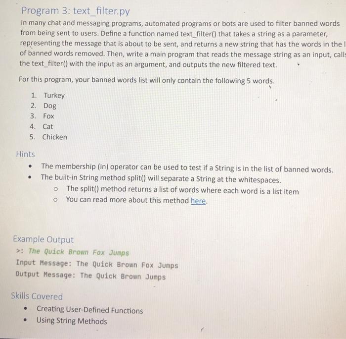 Solved IN PYTHONLAST PICTURE IS WHAT WAS RECOMMENDED | Chegg.com