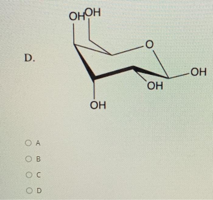 Solved Select the most stable conformation of D-allose: НО, | Chegg.com