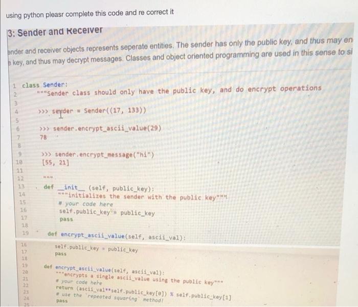Solved only python codeplease only use the steps provided | Chegg.com