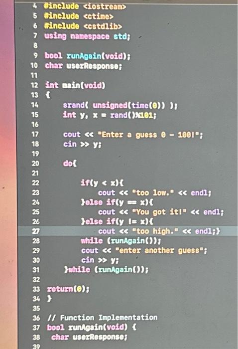 Solved Help me fix this. I need to fix the loop and add an | Chegg.com