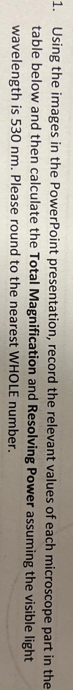 Solved Using the images in the PowerPoint presentation, | Chegg.com