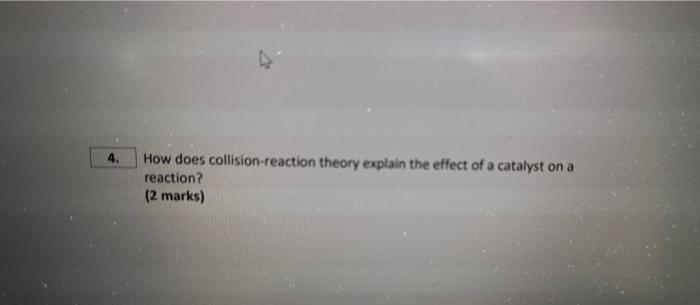 Solved How does collision-reaction theory explain the effect | Chegg.com