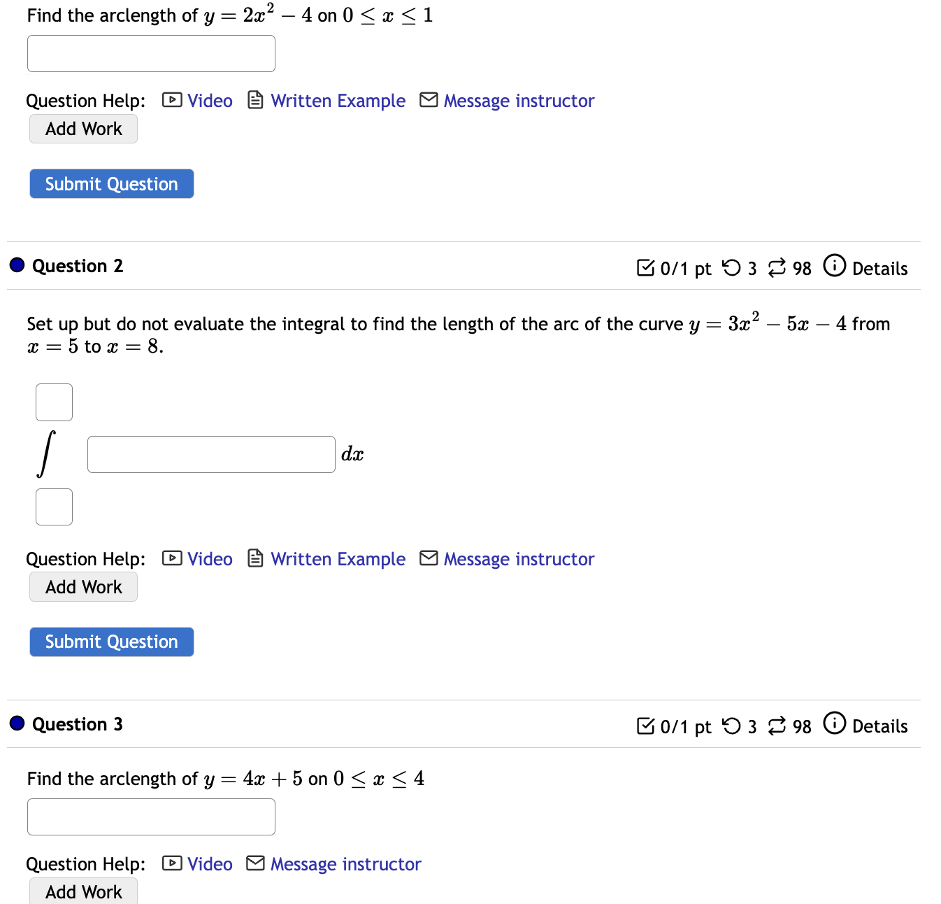 Solved SOLVE ALL THE QUESTIONS (Question 1, ﻿Question 2, | Chegg.com