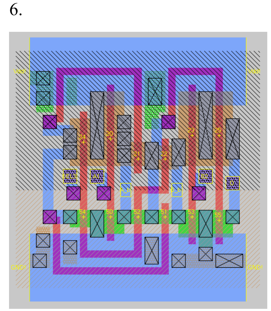 Solved For the following layouts, please(a) ﻿Draw the | Chegg.com