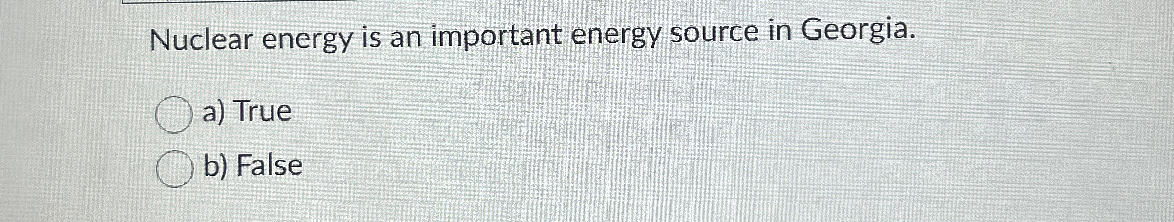 Solved Nuclear energy is an important energy source in | Chegg.com
