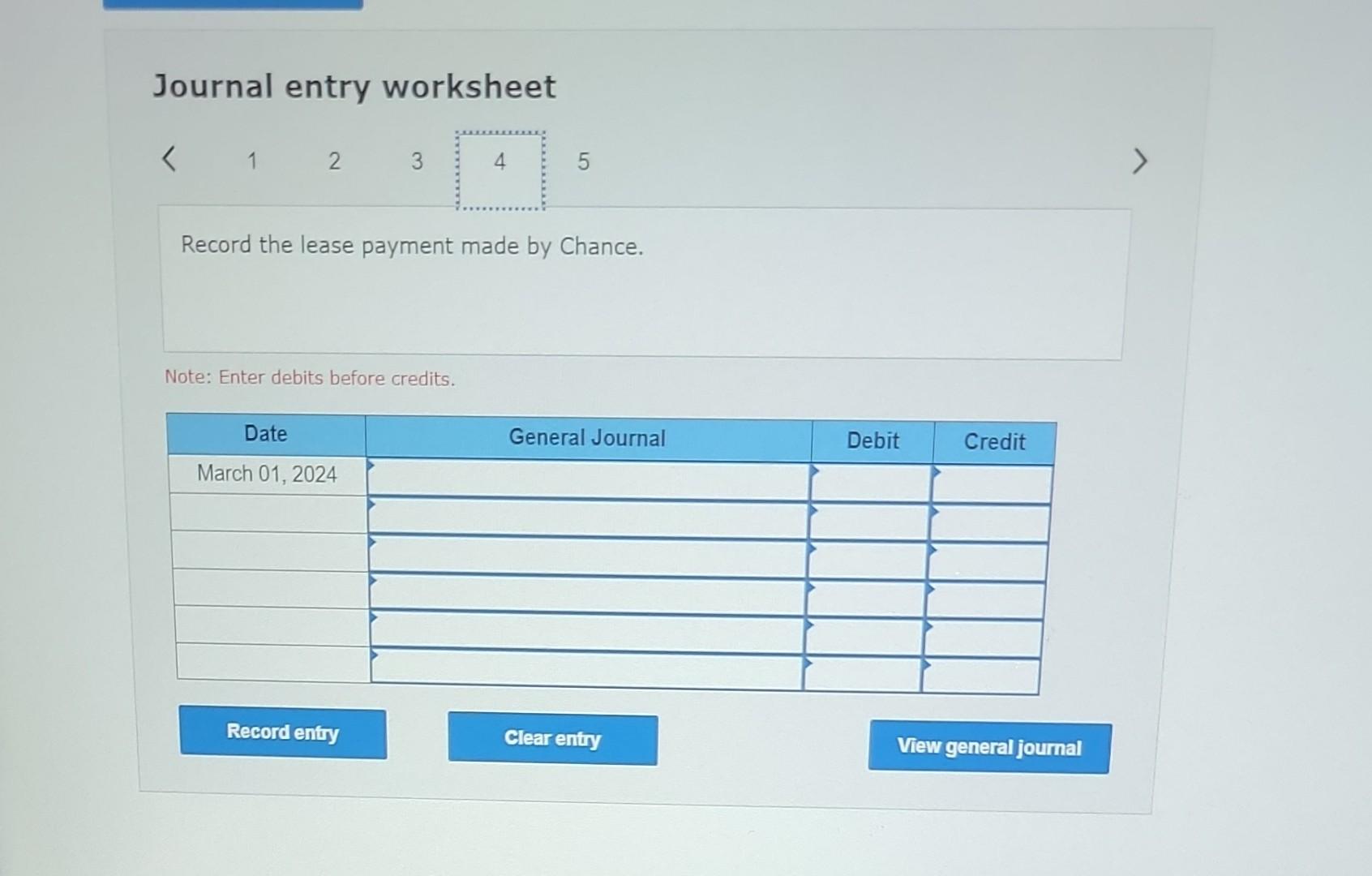 Solved Exercise 15-18 (Algo) Short-term lease [LO15-5] | Chegg.com