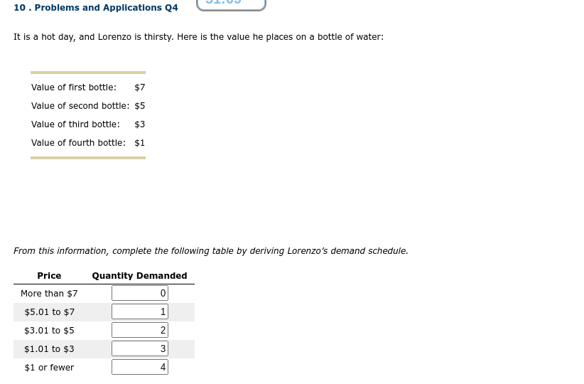 Solved 10. ﻿Problems and Applications Q4It is a hot day, and | Chegg.com
