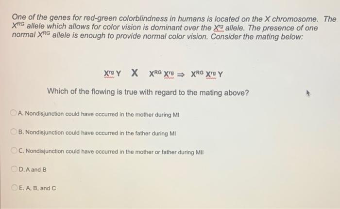Solved Two nonhomologous chromosomes have the following | Chegg.com
