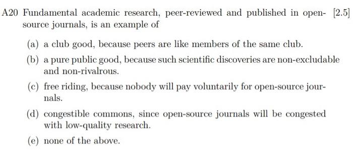 Solved 20 Fundamental academic research, peer-reviewed and | Chegg.com