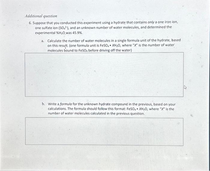 Solved Additional question 6. Suppose that you conducted | Chegg.com