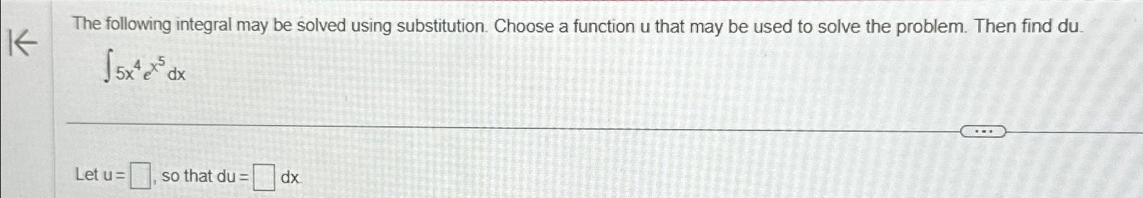 Solved The following integral may be solved using | Chegg.com
