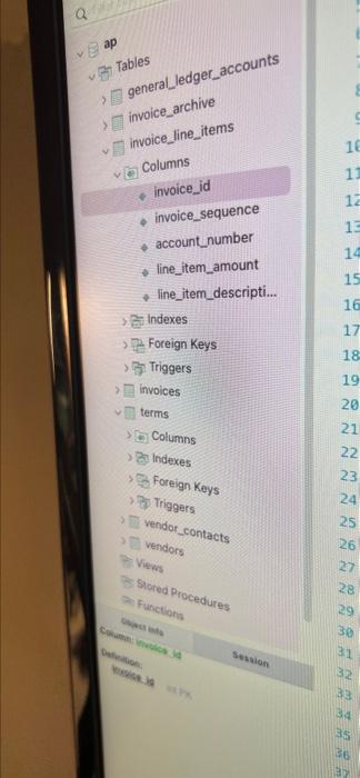 Write an INSERT statement that adds these rows to the | Chegg.com