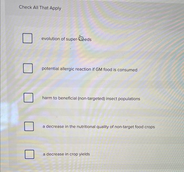Solved From the list below, select all the risks associated | Chegg.com