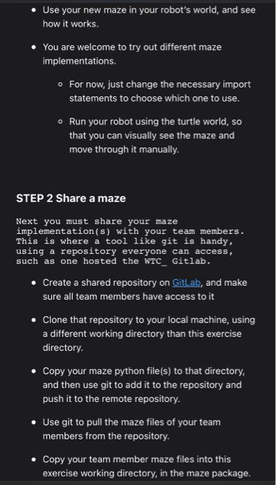 Solved STEP 1 Implement new Obstacles module Please use your | Chegg.com