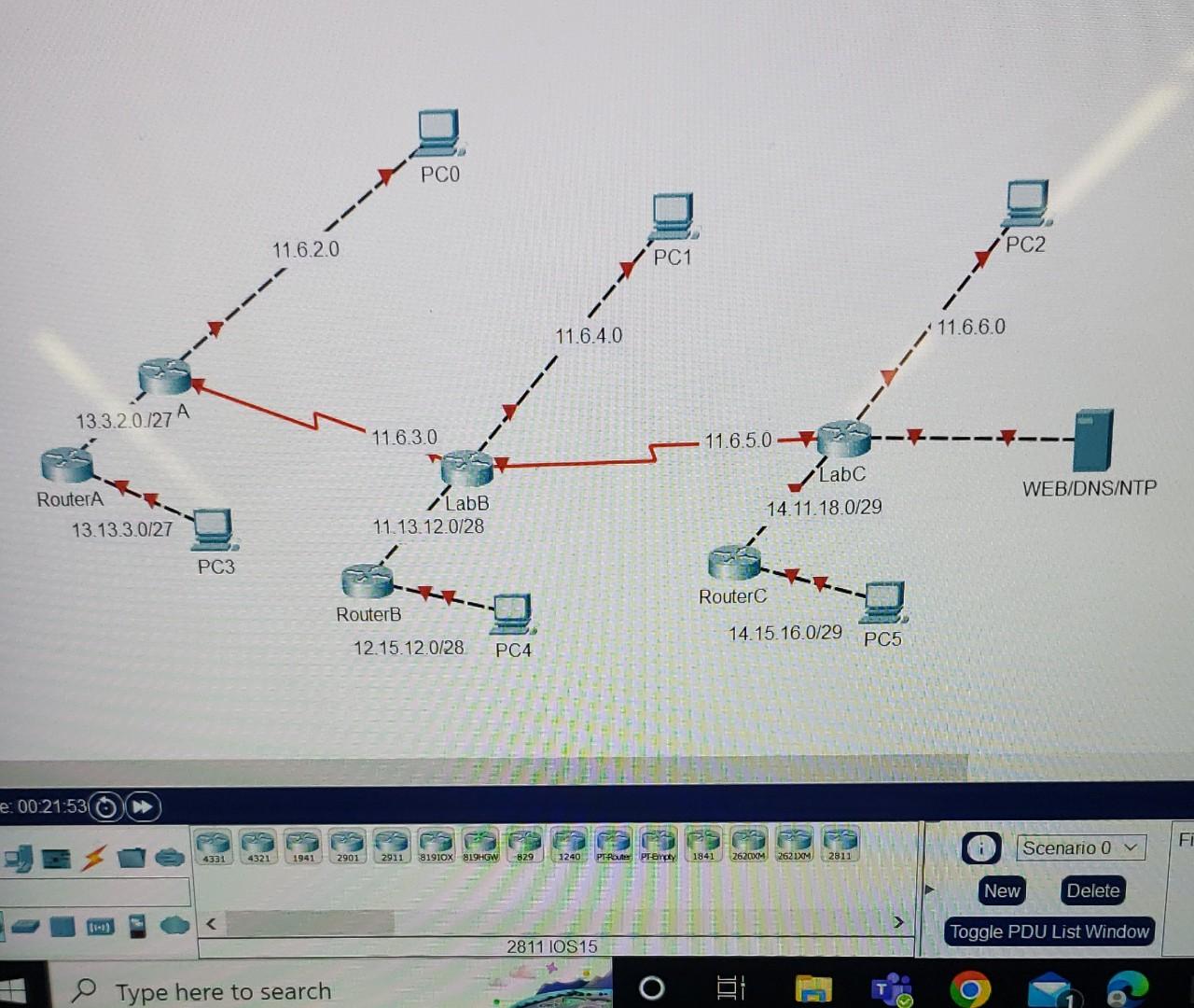 Where applicable, configure the routers and PC's with | Chegg.com