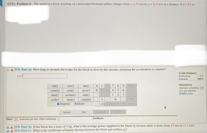 Solved (13\%) Problem 1: A farmer is using a rope and pulley | Chegg.com