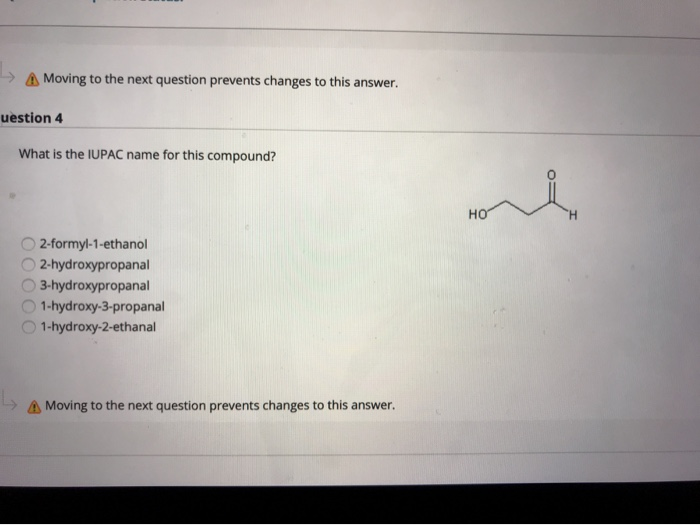 Solved > A Moving to the next question prevents changes to | Chegg.com
