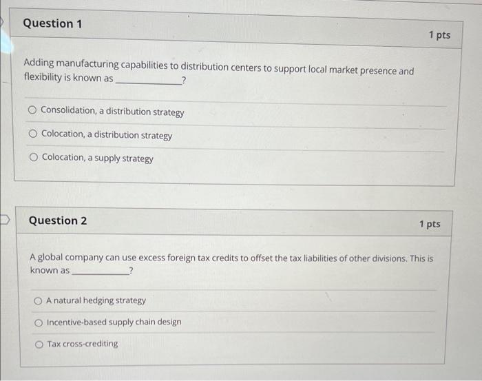 Solved Adding manufacturing capabilities to distribution | Chegg.com