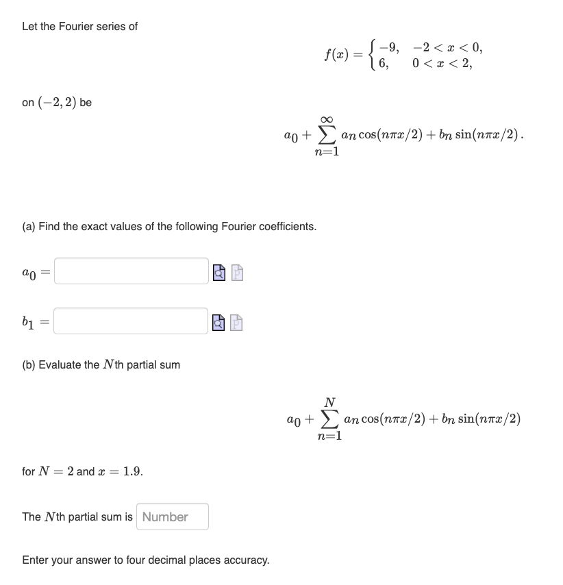 Solved (b) Evaluate the N th partial | Chegg.com Solved (b) Evaluate the N th partial | Chegg.com