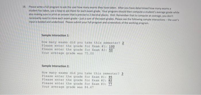 Solved In C++ please. I used a for loop, a break statement, | Chegg.com
