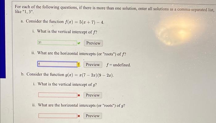 Solved For each of the following questions, if there is more | Chegg.com