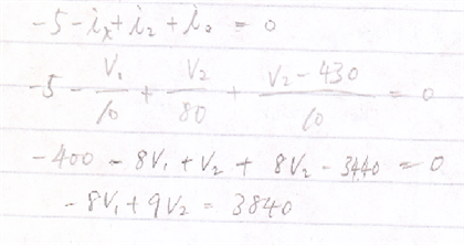 Solved Given: The current-controlled dependent voltage | Chegg.com