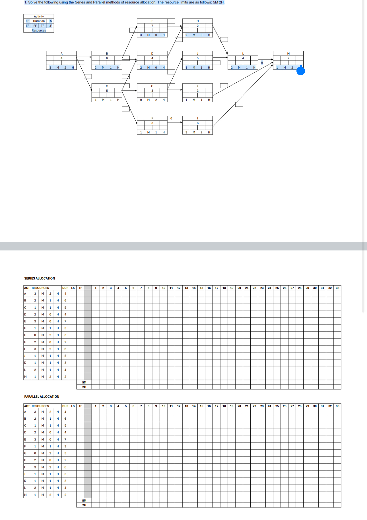 Solved Solve the following using the Series and Parallel | Chegg.com