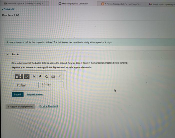 Solved B Pearson's MyLab & Mastering - Spring 2 M | Chegg.com