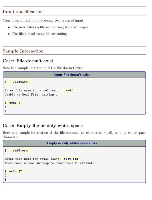 Solved Write a program (midterm.cpp) that uses the standard | Chegg.com
