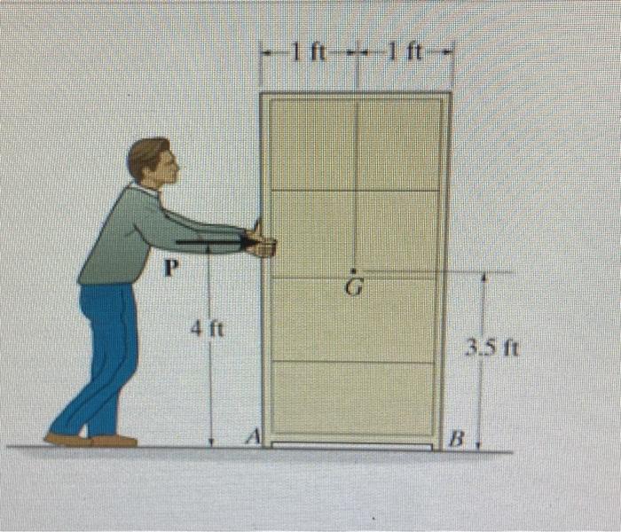 Solved --- 1 ft -----1 ft --- P ở 3.5 ft 3 Determine the | Chegg.com
