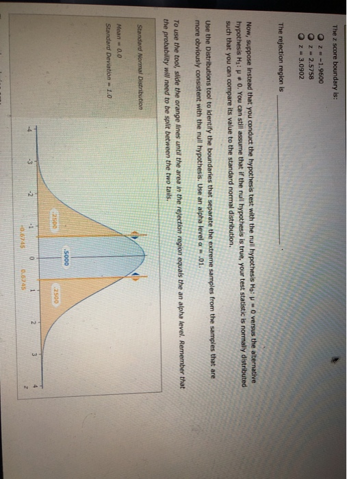 Solved 9. Alpha level and the critical region H Suppose you | Chegg.com