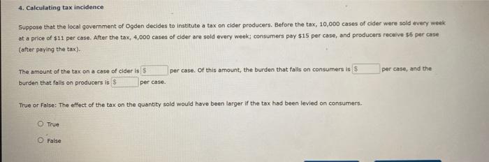 Solved Suppose that the local govemment of Ogden decides to | Chegg.com