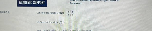 Solved Consider the function f(x)=x-2x+3(a) ﻿Find the domain | Chegg.com