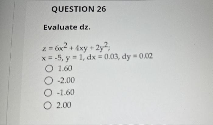 Solved Evaluate dz. | Chegg.com