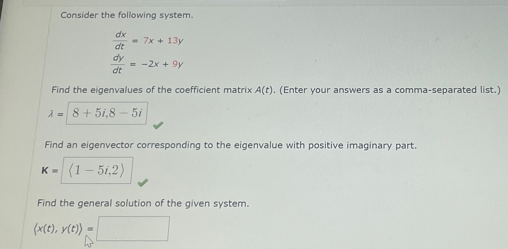 Solved Consider the following | Chegg.com