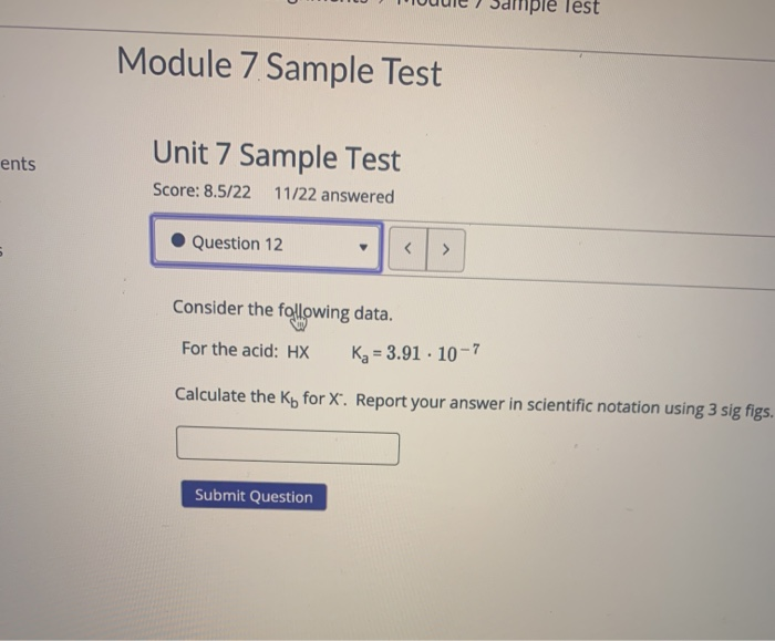 Solved Moule dilple lest Module 7 Sample Test ents Unit 7 | Chegg.com
