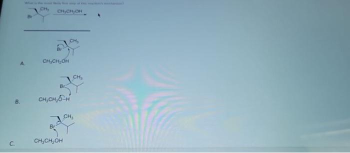 Solved B. C. CH, CH,CH OH Br CH.CH.OH CH, Br CHÍCH CH Br | Chegg.com