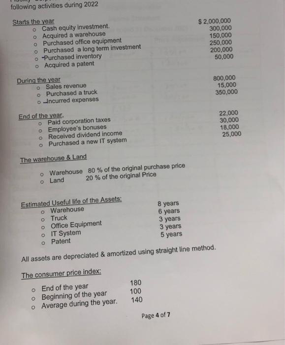 The warehouse \& Land Warehouse 80% of the original | Chegg.com