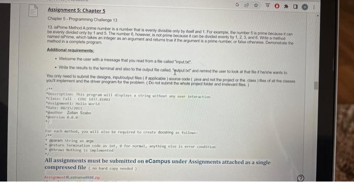 Solved can you pls solve this programming challange 13 and | Chegg.com