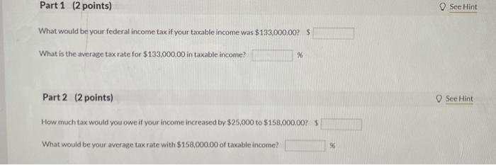 Solved PRACTICE WHAT YOU KNOW Using the 2019 marginal tax | Chegg.com