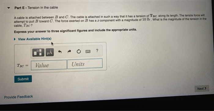 Solved Part A - Position vector from A to B Learning Goal: | Chegg.com