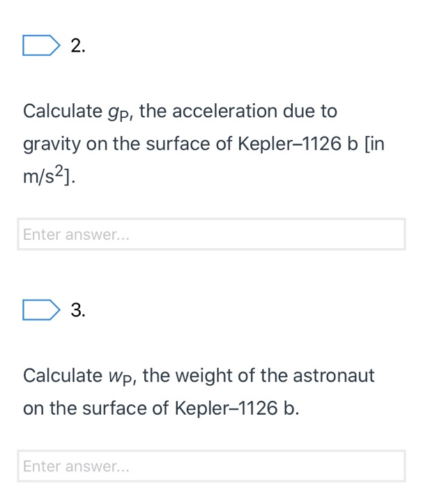 Solved Kepler-1126 b is an Earth-like exoplanet that is | Chegg.com