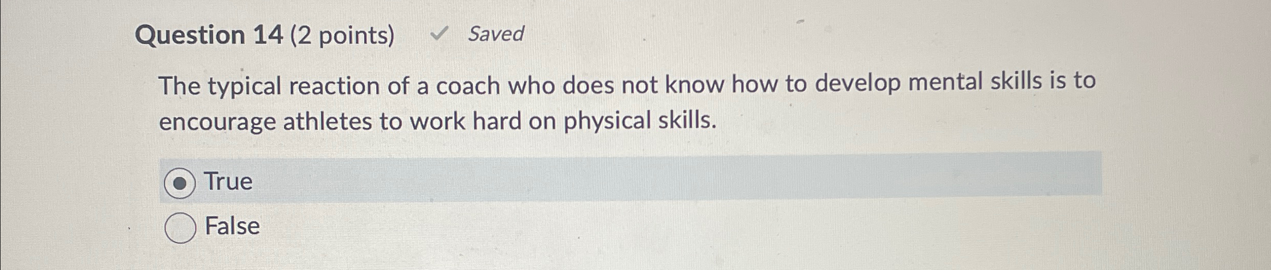 Solved Question 14 (2 ﻿points) ﻿SavedThe typical reaction | Chegg.com
