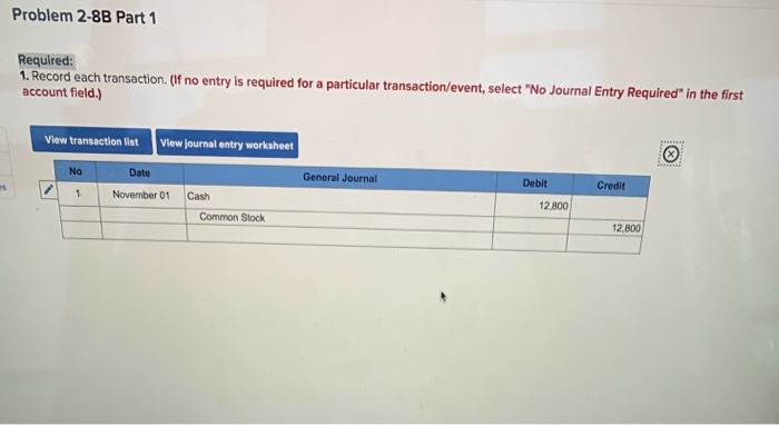 Solved Problem 2-8B Complete the steps in the measurement of | Chegg.com