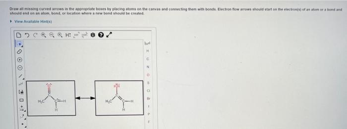 Solved Draw all boxes, reaction arrows, and resonance | Chegg.com