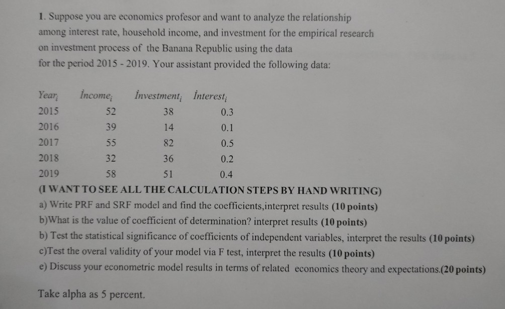 Solved PRF and SRF: PRF specifies the relationship (in the | Chegg.com