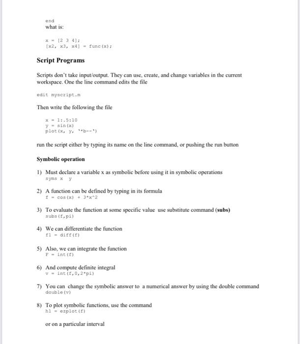 Solved Using matlab complete the following Plotting Data The | Chegg.com
